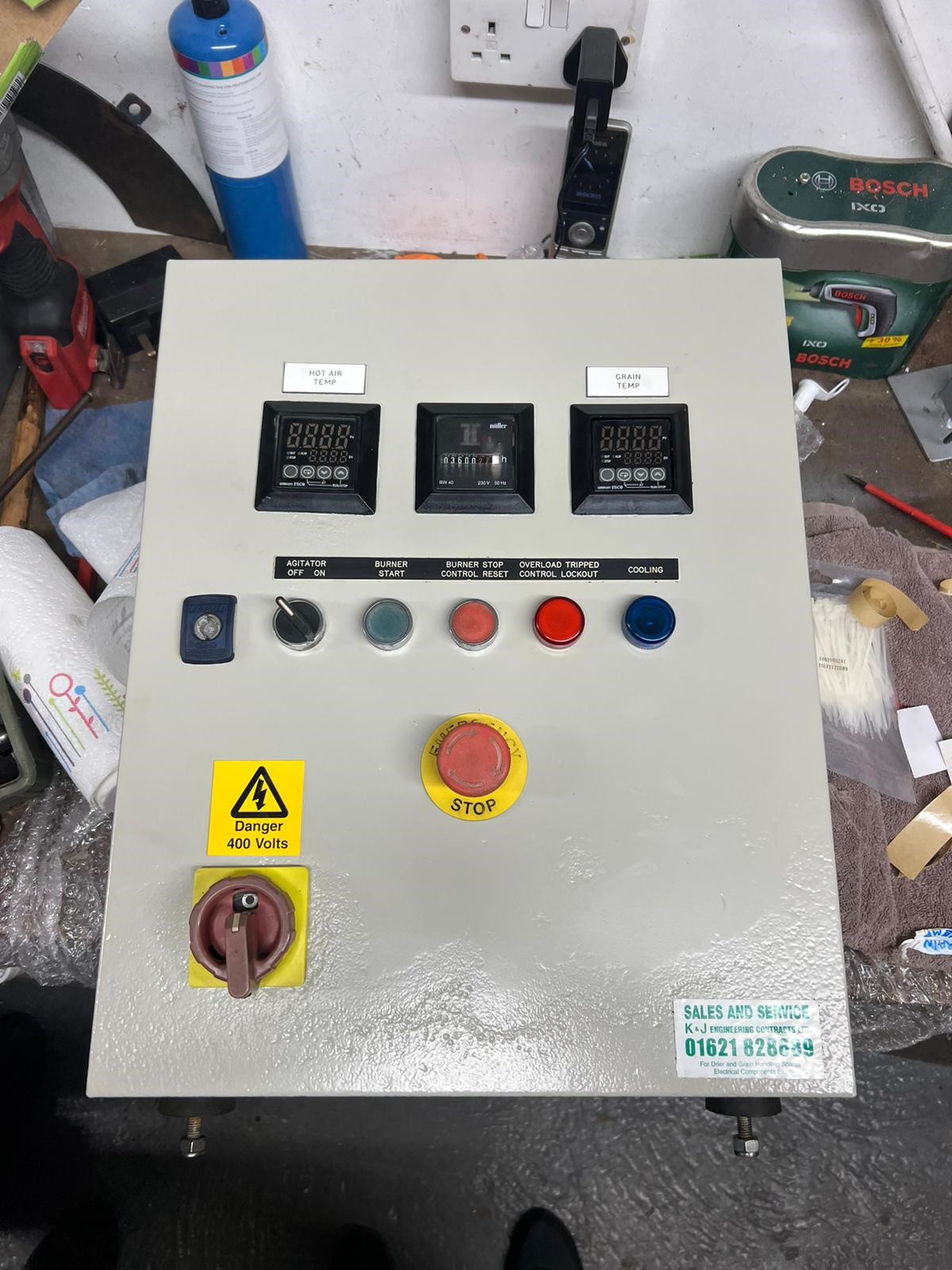 Bespoke Control Panels - KJ Engineering